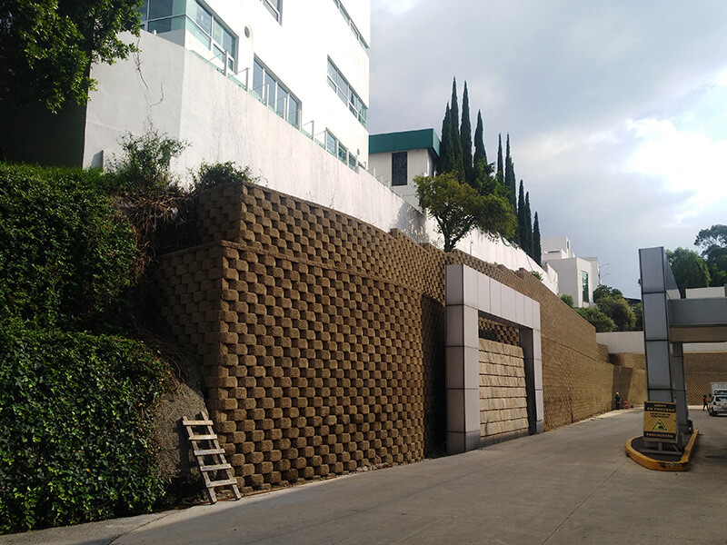 Muro De Bloques Modulares Keystone