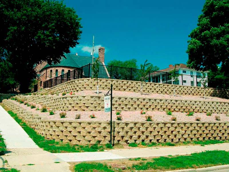 Muros de contención Keystone - RET-WALLS - México